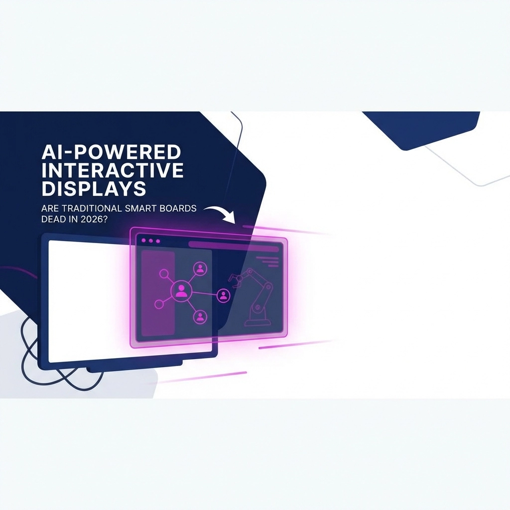 AI-Powered Interactive Displays: Are Traditional Smart Boards Dead in 2026?